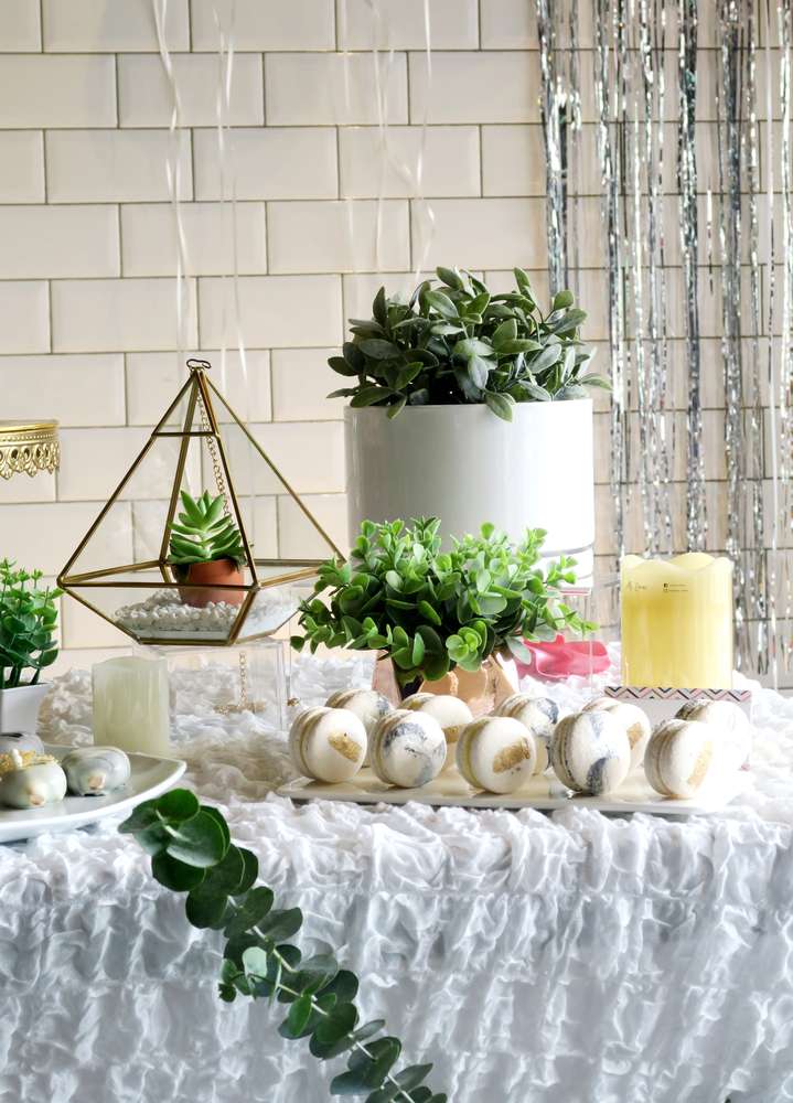Whimsical Marble Birthday Party - Birthday Party Ideas for Kids